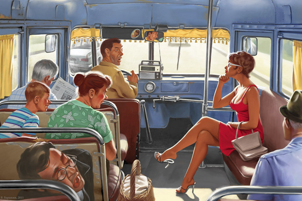 The Soviet Union as seen by a Pin Up artist - Russia Beyond